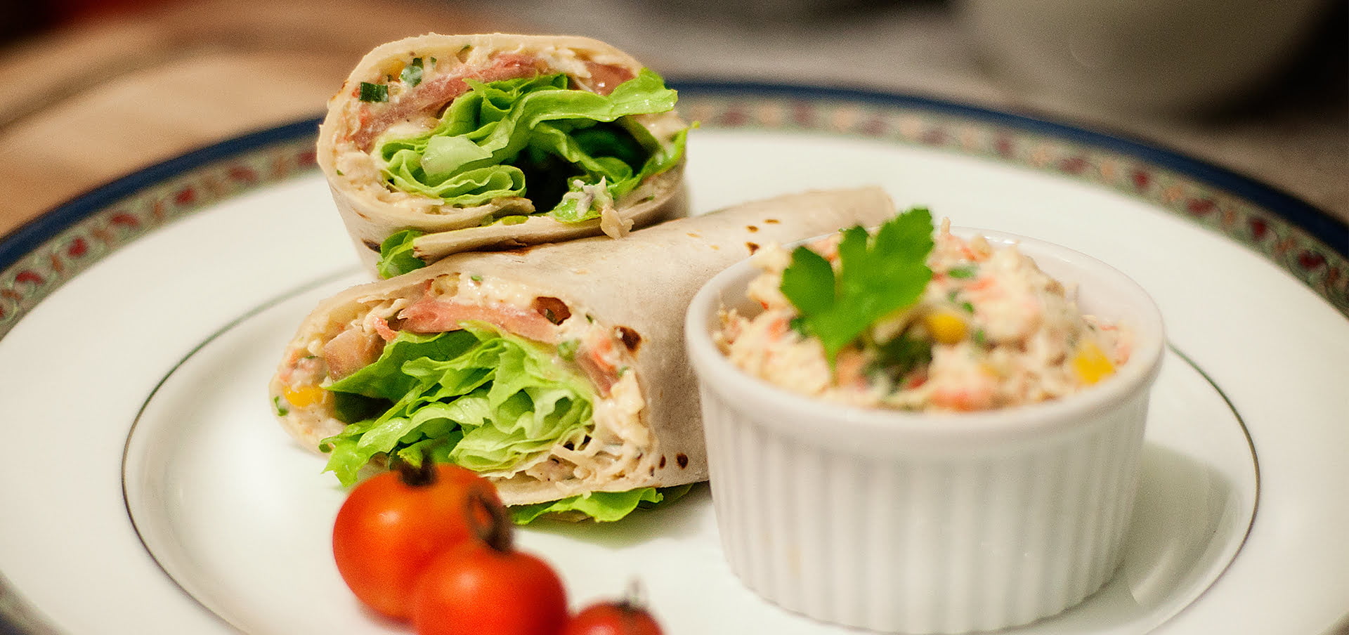 Frisa | Receita de wrap de frango fitness